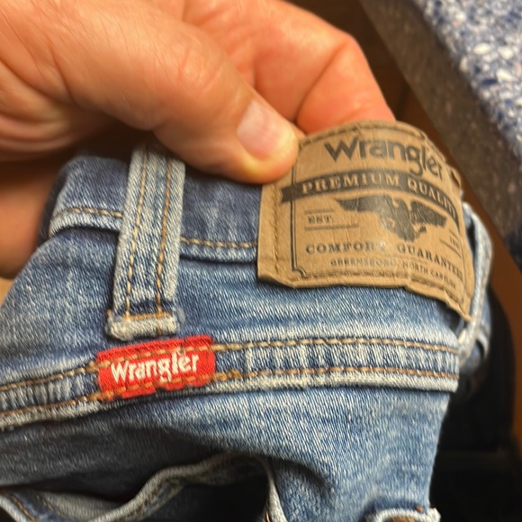 Wrangler | Jeans | Mens Wrangler Blue Jeans Well Worn By Montana ...